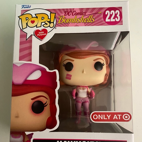Funko | Wall Decor | Funko Pop Heroes Breast Cancer Awareness Hawkgirl ...